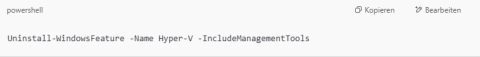How to Uninstall Hyper-V in Windows Server Using the Command Line
