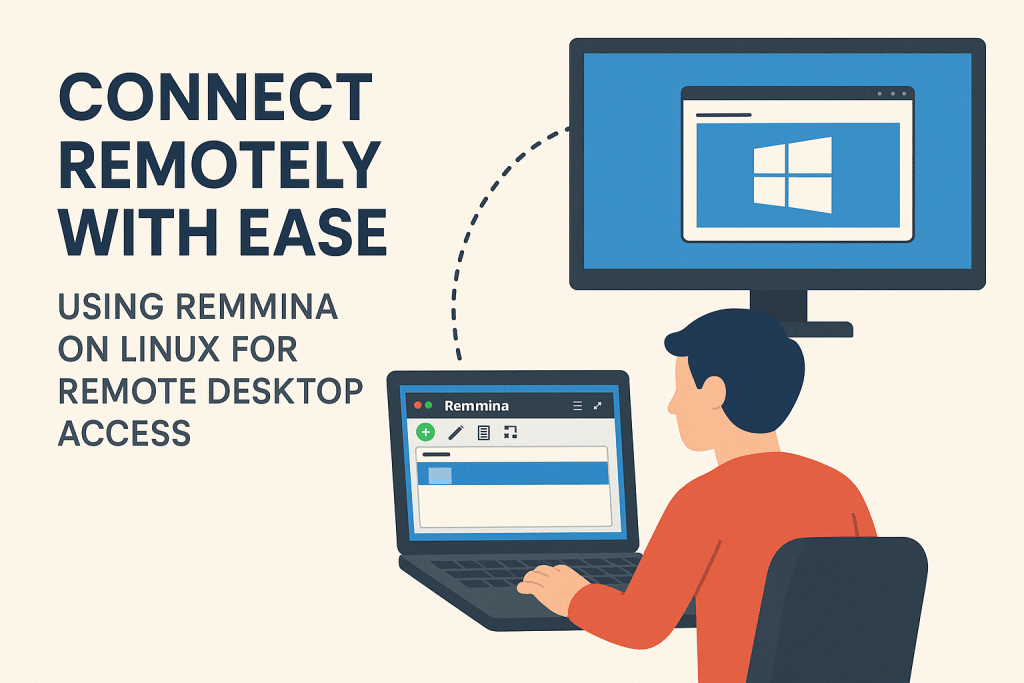 Connect Remotely with Ease: Using Remmina on Linux for Remote Desktop Access
